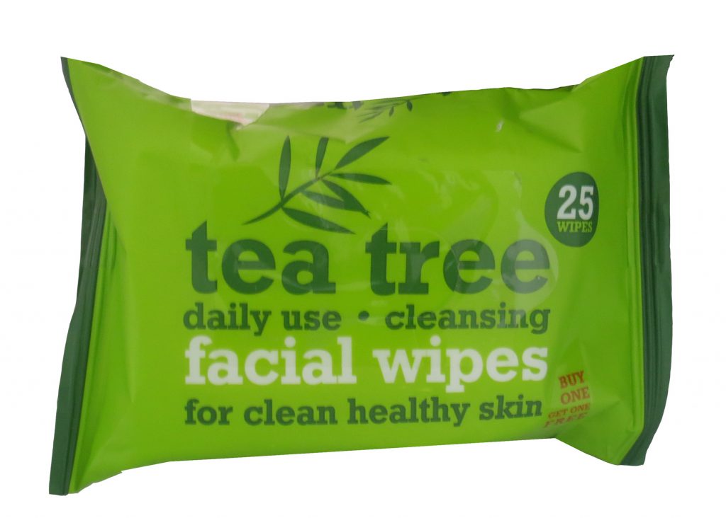 Tea Tree Doekjes 2 Pack facial cleansing